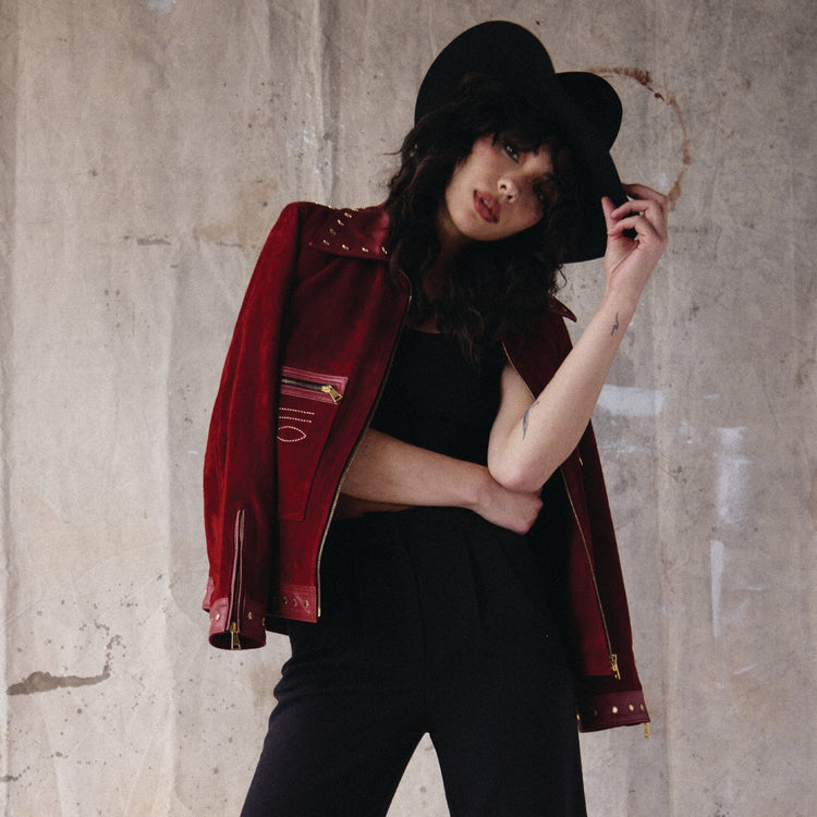 Ruby Red Rider Jacket– Western & Co.